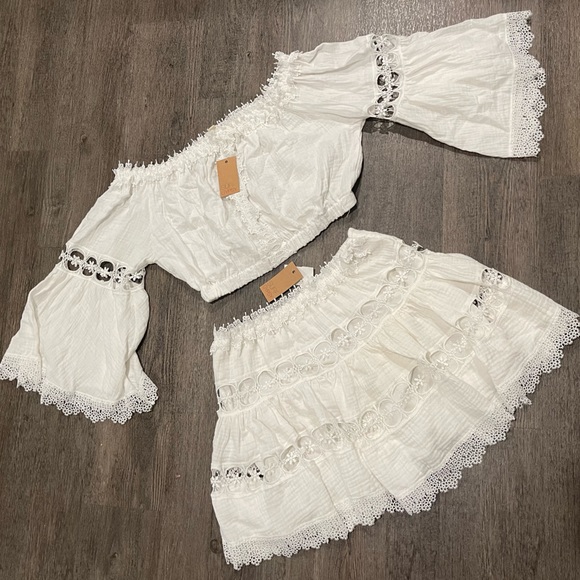 Surf Gypsy | Skirts | Nwt Surf Gypsy Crochet Set | Poshmark